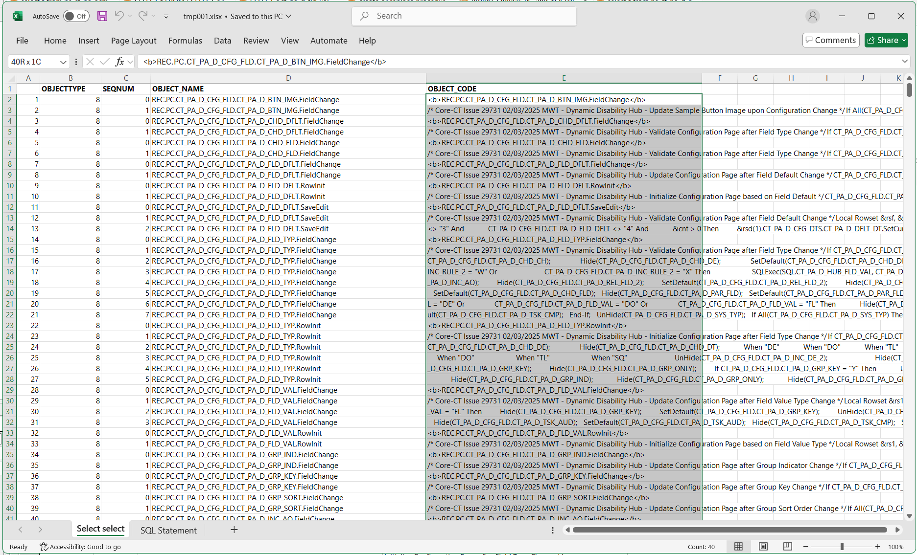 Hint: How to Export PeopleCode and SQL Code for Documentation ...