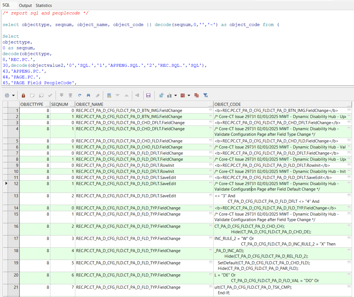 Hint: How to Export PeopleCode and SQL Code for Documentation ...